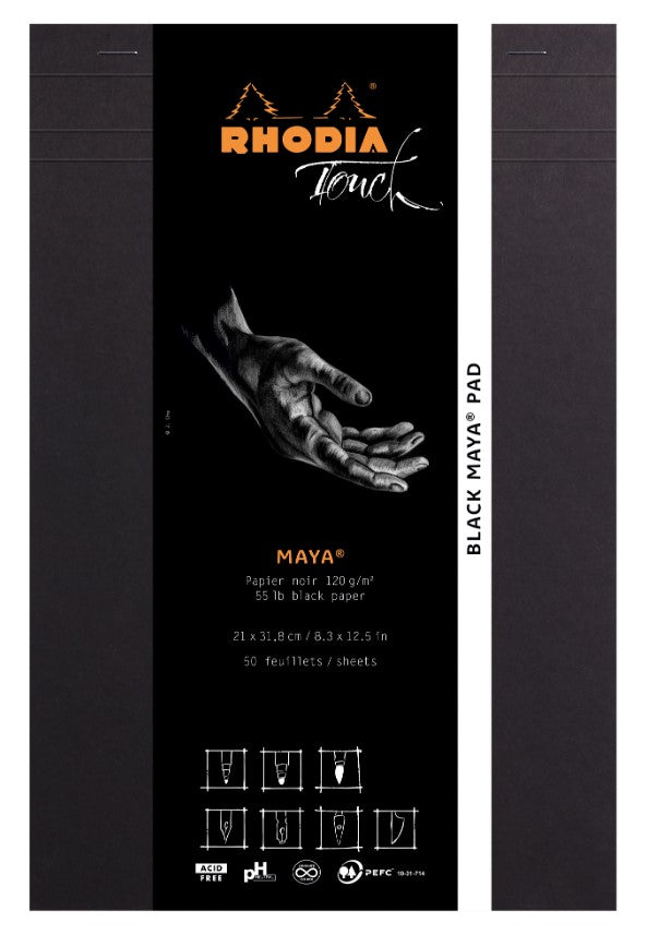 RHODIA Touch Maya Paper - 4 Varianten – Federfuehrend Kalligraphie und ...