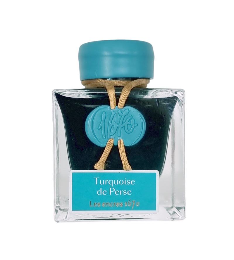 Jacques Herbin Les Encres 1670 Turquoise de Perse - 2 Varianten ...